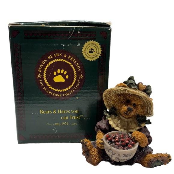 Boyds Bears | Accents | The Bearstone Collection Boyds Bears Friends ...